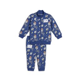 Puma Jungen Sportanzug "BMW M Motorsport Jogging-Set mit Allover-Print Kinder", weiß, Gr. 80, Obermaterial: 32% Polyester, 68% Baumwolle; Rippe: 97%