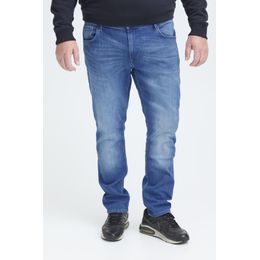 Blend Herren Slim-fit-Jeans "Jet fit Multiflex - NOOS", blau, Gr. 50, Abriebeffekte, Denim/Jeans, Obermaterial: 91% Baumwolle, 7% Polyester, 2%