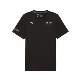 Puma Herren T-Shirt "BMW M Motorsport SDS2.0 T-Shirt Herren", schwarz, Gr. XS, Obermaterial: 100% Baumwolle; Rippe: 30% Polyester, 70% Baumwolle,