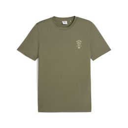 Puma Herren T-Shirt "Puma x AC Milan Golf-T-Shirt Herren", gr&uuml;n, Gr. M, clean, 94% Polyester, 6% Elasthan, Shirts