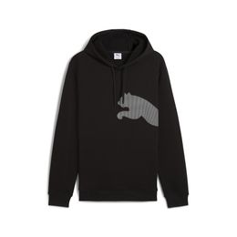 Puma Herren Sweatshirt "Train All Day Big Logo Hoodie Herren", schwarz, Gr. S, Obermaterial: 30% Polyester, 70% Baumwolle; Taschenfutter: 100%