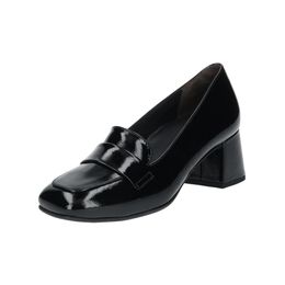 Paul Green Damen Pumps "Paul Green Pumps Leder", Gr. 39, schwarz, Leder, Schuhe