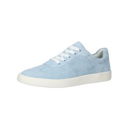 Ara Damen Sneaker "Ara Sneaker Veloursleder", Gr. 38,5, blau, Veloursleder, Schuhe