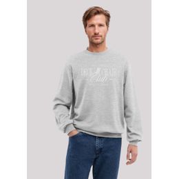 F4NT4STIC Herren Sweatshirt "Deck Chair Club Knut und Jan", grau, Gr. S, Obermaterial: 80% Baumwolle, 20% Polyester, Sweatshirts, Osteee Kollektion,