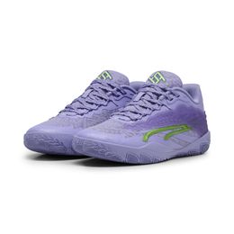 Puma Damen Sneaker "Stewie 3 Lace Em Up Basketballschuhe Damen", Gr. 42,5, lila, Obermaterial: Synthetik, Textil; Futter: Textil; Innensohle: Textil;