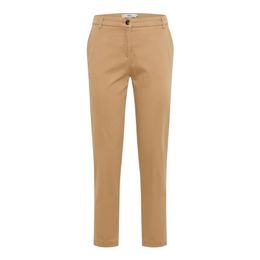 Brax Damen 3/4-Hose "Style MARON S", beige, Gr. 88, Web, 40% Lyocell, 28% Modal, 17% Baumwolle, 12% Elastomultiester, 3% Elasthan, Hosen