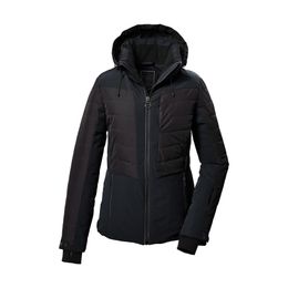 Killtec Damen Skijacke "KSW 309 WMN SKI QLTD JCKT", schwarz, Gr. 46, Oberstoff 1: 100% Polyester/ Oberstoff 2: 92% Polyester, 8% Elasthan, Futter: