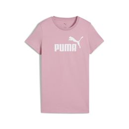 Puma Damen T-Shirt "ESS No. 1 Logo T-Shirt Damen"poised pink, Gr. XXL, Obermaterial: 100% Baumwolle; Kragen: 30% Polyester, 70% Baumwolle, Shirts