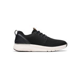 Clarks Herren Sneaker "Motion Trek", Gr. 40, schwarz, Kunstfaser, Schuhe, mit innovativer Technologie