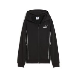 Puma Jungen Hoodie "Puma Sport Kapuzenjacke Jungen", schwarz, Gr. 176, 66% Baumwolle, 34% Polyester, Sweatshirts