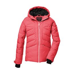 Killtec Mädchen Skijacke "KSW 116 GRLS SKI QLTD JCKT", orange, Gr. 176, Oberstoff: 100% Polyester (recycelt), Futter: 100% Polyester, Wattierung: