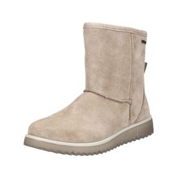 Legero Damen Stiefelette "Legero Stiefelette Veloursleder", Gr. 36, beige, Veloursleder, Schuhe
