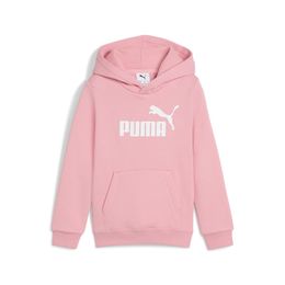 Kapuzenpullover Puma "ESS No. 1 Logo Fleece-Hoodie Jungen", Jungen, Gr. 104, rosa (pinkscape pink), Obermaterial: 66% Baumwolle, 34% Polyester; Kapuzenfutter: 100% Baumwolle; Rippe: 97% Baumwolle, 3% Elasthan, regular fit, Pullover