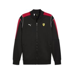 Puma Herren Sweatjacke "Scuderia Ferrari MT7 Trainingsjacke Herren", schwarz, Gr. XL, Obermaterial: 67% Polyester, 33% Baumwolle; Rippe: 7% Elasthan,