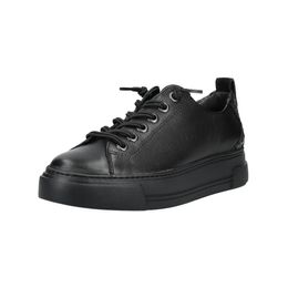 Paul Green Damen Sneaker "Paul Green Sneaker Leder", Gr. 43, schwarz, Leder, Schuhe