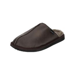 Shepherd Herren Hausschuh "Shepherd Hausschuhe Lammfell", Gr. 46, grau, Lammfell, Schuhe