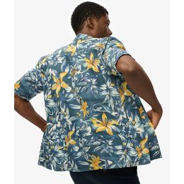 Superdry Herren Hemd mit Hawaii-print Blau - Gr&ouml;&szlig;e: L 1041009000215F7C003