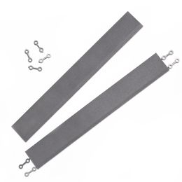 Klickfliesen-Kantenleiste ANDIAMO "Terra Sol, Made in Swiss", grau (dunkelgrau), B:50mm L:380mm, Polyvinylchlorid (PVC), Hartbodenbeläge, idealer Fliesen-Abschluss