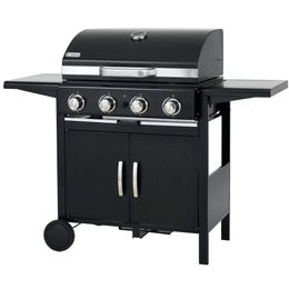 Gasgrill Tepro "Mayfield 4", schwarz, B:130cm H:103cm T:58cm, Grills, mit 4 Edelstahl-Brennern, Grillfläche: ca. 58x44 cm