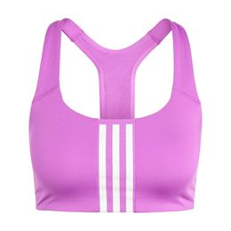 adidas Performance Sport-BH 'Powerimpact' Damen Gr&ouml;&szlig;e XS/S orchidee / wei&szlig;