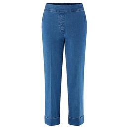 Peter Hahn - Straight Fit-7/8-Jeans, denim, Gr. 40 / M - Baumwolle