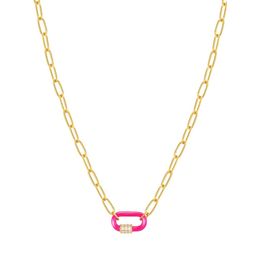 Ania Haie Kette Damen Größe One Size gold / pink