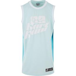Karl Kani Shirt Herren Gr&ouml;&szlig;e L blau / aqua / wei&szlig;