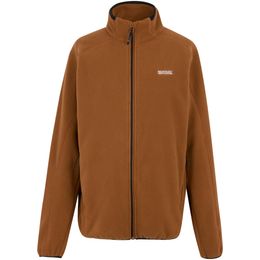 Regatta Hadfield Fleece Herrenjacke hellbraun 4XL - Herrenjacken