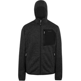 Regatta Hooded Newhill Herren Fleecejacke schwarz M - Herrenjacken