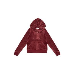 Juicy Couture Zip-Up Hoodie female Red size L