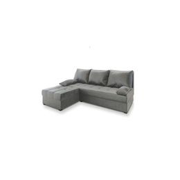 MASSENO Ecksofa mit Schlaffunktion Rita grau Ma&szlig;e (cm): B: 200 H: 85 &raquo; M&ouml;bel Kraft