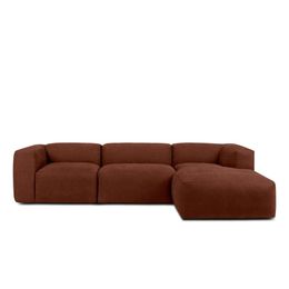 KONSIMO Ecksofa Buffo orange Ma&szlig;e (cm): B: 285 H: 73 Sofas > Sofas nach Material > Stoffsofas &raquo; Sofa DE