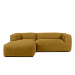 KONSIMO Ecksofa Buffo gelb Ma&szlig;e (cm): B: 225 H: 73 Sofas > Sofas nach Material > Stoffsofas &raquo; Sofa DE