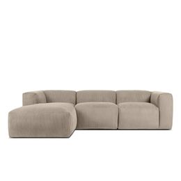 KONSIMO Ecksofa Buffo beige Ma&szlig;e (cm): B: 285 H: 73 Sofas > Sofas nach Material > Stoffsofas &raquo; Sofa DE