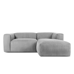 KONSIMO Ecksofa Buffo grau Ma&szlig;e (cm): B: 225 H: 73 Sofas > Sofas nach Material > Stoffsofas &raquo; Sofa DE