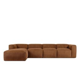KONSIMO Ecksofa Buffo orange Ma&szlig;e (cm): B: 365 H: 73 Sofas > Sofas nach Material > Stoffsofas &raquo; Sofa DE