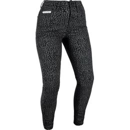 Oxford Original Approved Super Stretch Leopard, Jeans Damen