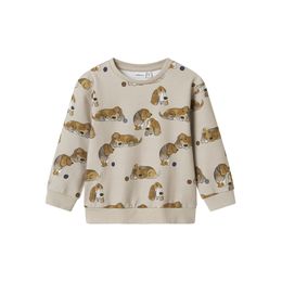 name it Sweatshirt Jungen Gr&ouml;&szlig;e 92 wei&szlig;
