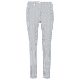 Madeleine Mode MADELEINE Jeans Damen Gr&ouml;&szlig;e 29 nachtblau / wei&szlig;