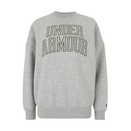 Under Armour Athletic Sweatshirt 'Rival' female Grey size XL