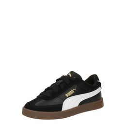 Puma Sneaker 'Club II Era' Jungen Größe 34.5 gold / schwarz / weiß