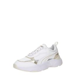 Puma Sneaker 'Cassia' Damen Gr&ouml;&szlig;e 38 gold / silber / wei&szlig;
