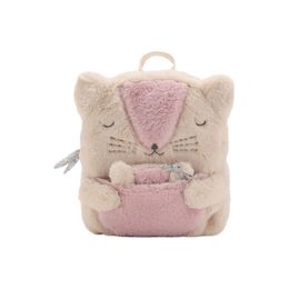 Mango Kids Rucksack 'LOVELY' M&auml;dchen Gr&ouml;&szlig;e One Size beige / anthrazit / rosa