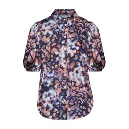 Sisters Point Bluse 'ELLA-SH61' Damen Gr&ouml;&szlig;e S navy / lachs / wei&szlig;