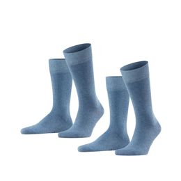 Falke Socken 'Happy' Herren Gr&ouml;&szlig;e 39/42 hellblau