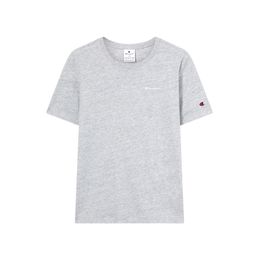 Champion T-Shirt Damen Gr&ouml;&szlig;e XL hellgrau / wei&szlig;