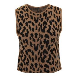 Only Petite Stricktop 'ONLVIENNA' Damen Gr&ouml;&szlig;e S umbra / schwarz
