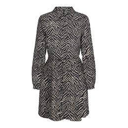 ONLY Kleid 'ONLNOVA' Damen Gr&ouml;&szlig;e 42 greige / schwarz Sommerkleid
