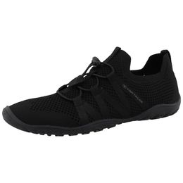 Slip-On Sneaker Tom Tailor, Herren, Gr. 42, schwarz, Textil, Schuhe, Slipper, Halbschuh, Freizeitschuh mit Schnellverschluss