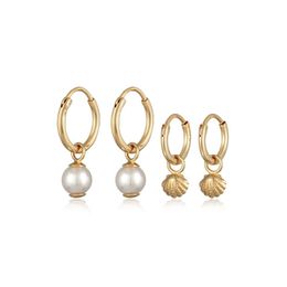 Elli Ohrringe 925 Sterling Silber in Gold | Gr.: onesize